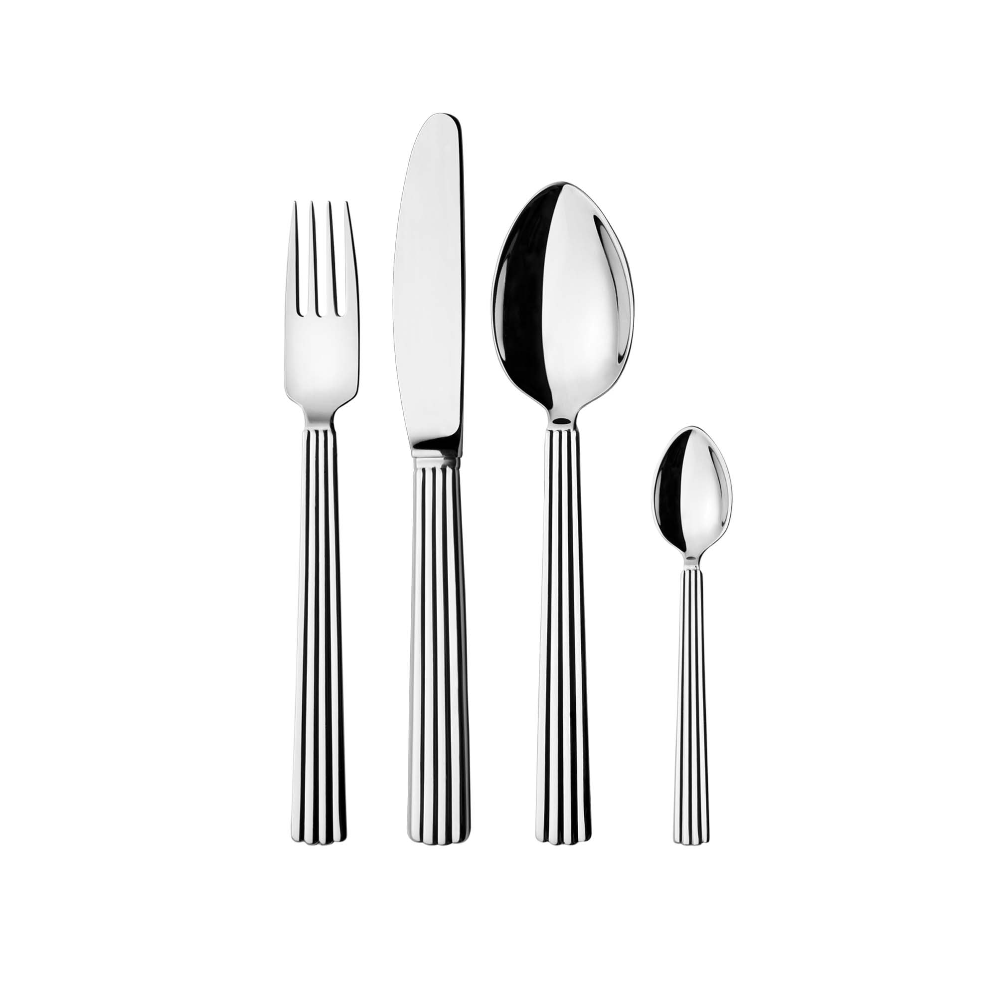 Kjøp Bernadotte Bestikk sett med 4 stk. Fra Georg Jensen | Länna Möbler