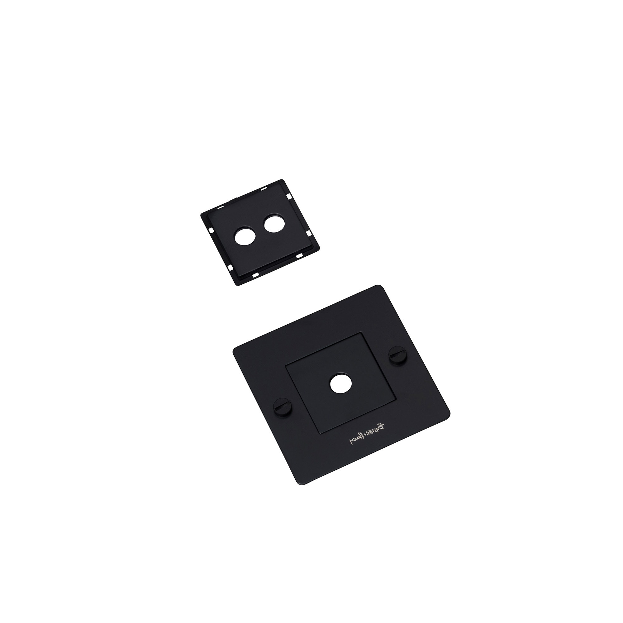 Kjøp EU 1G Wall Plate Horizontal With Infills Fra Buster + Punch ...