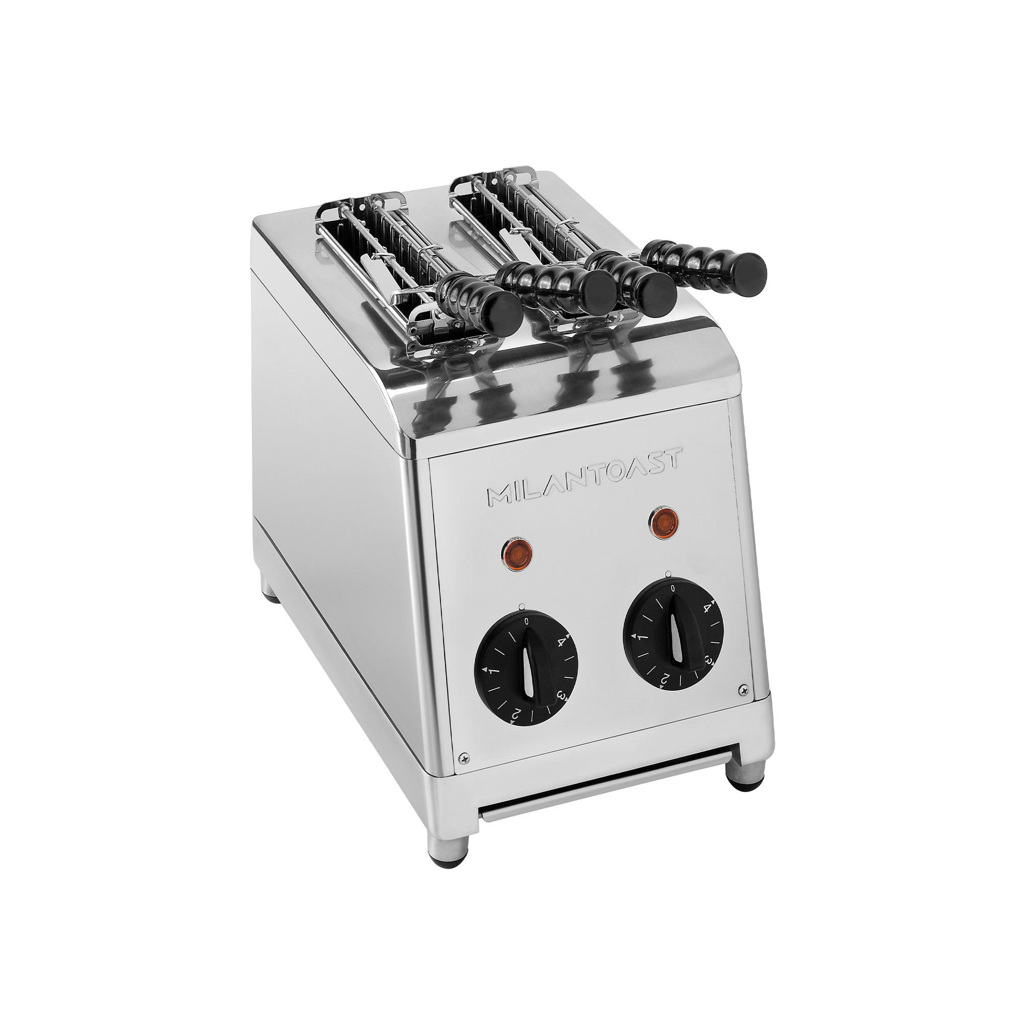 Handle Classic Sandwich Toaster - Inox Fra Milantoast | Länna Möbler