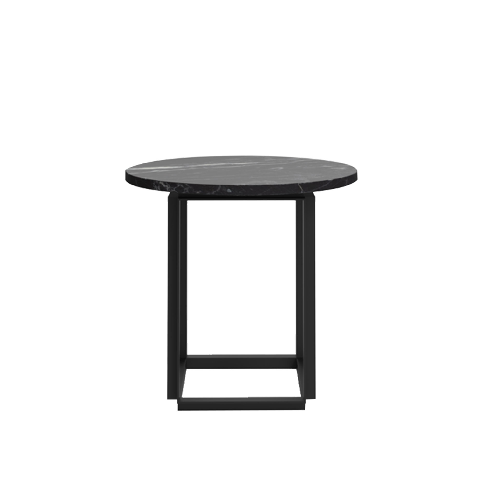 Handle Florence Side Table Ø50 cm Fra New Works | Länna Möbler